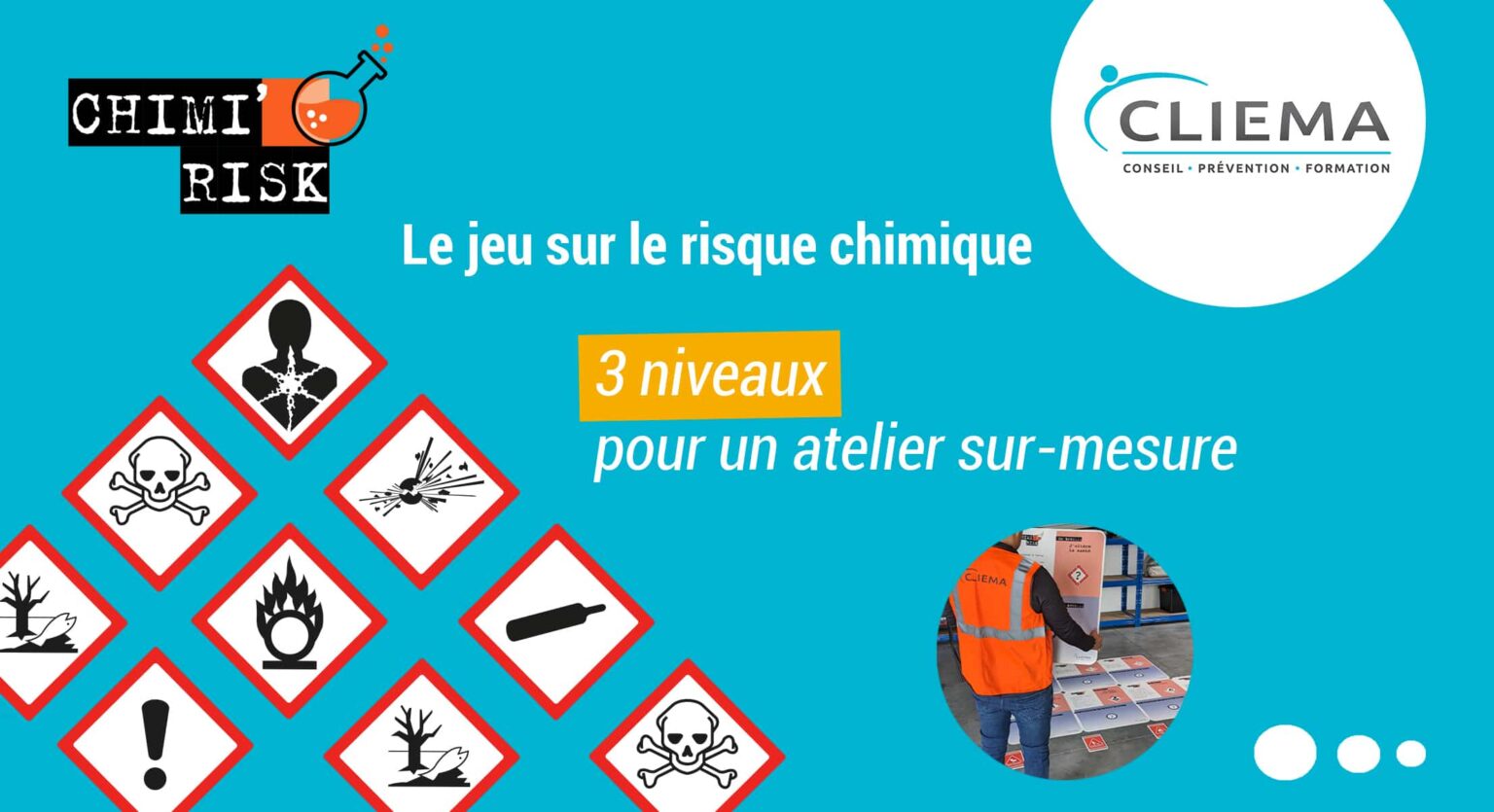 Chimi Risk : le jeu sur le risque chimique - Formations Journée Sécurité